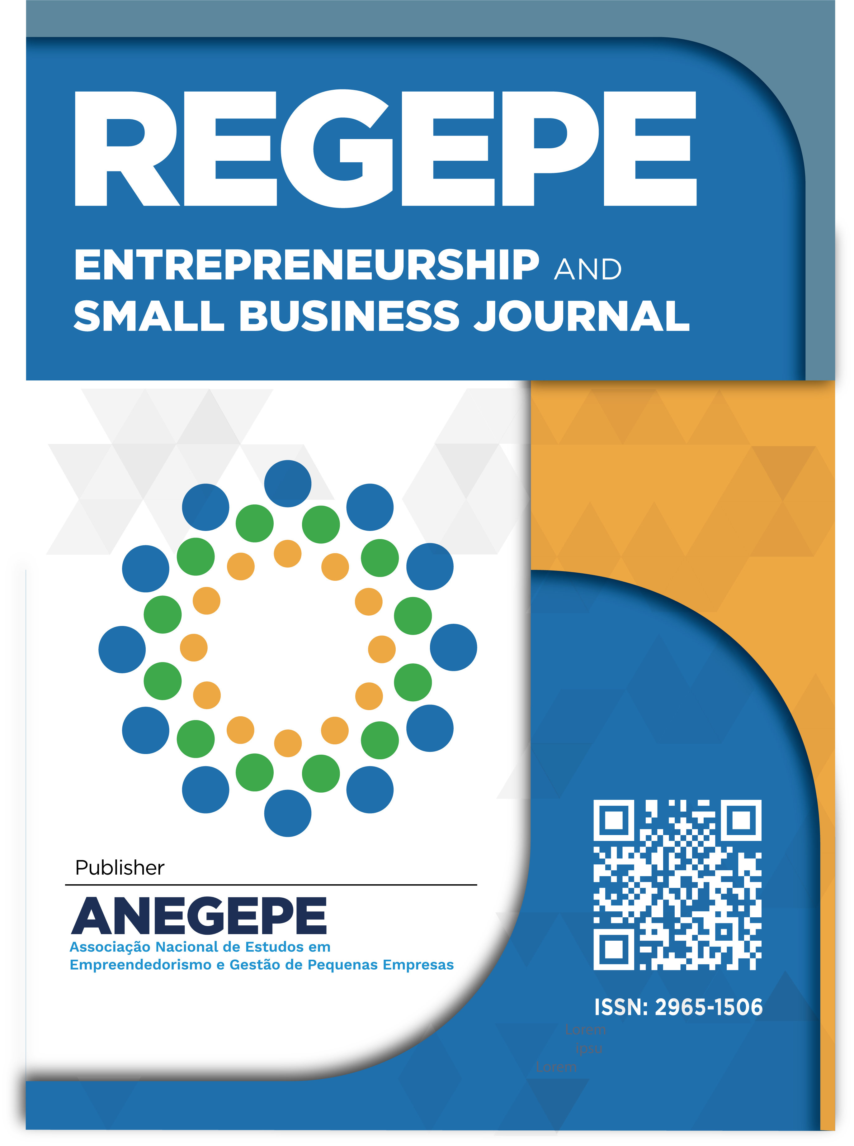 REGEPE Entrepreneurship And Small Business Journal REGEPE Entrepreneurship And Small Business Journal